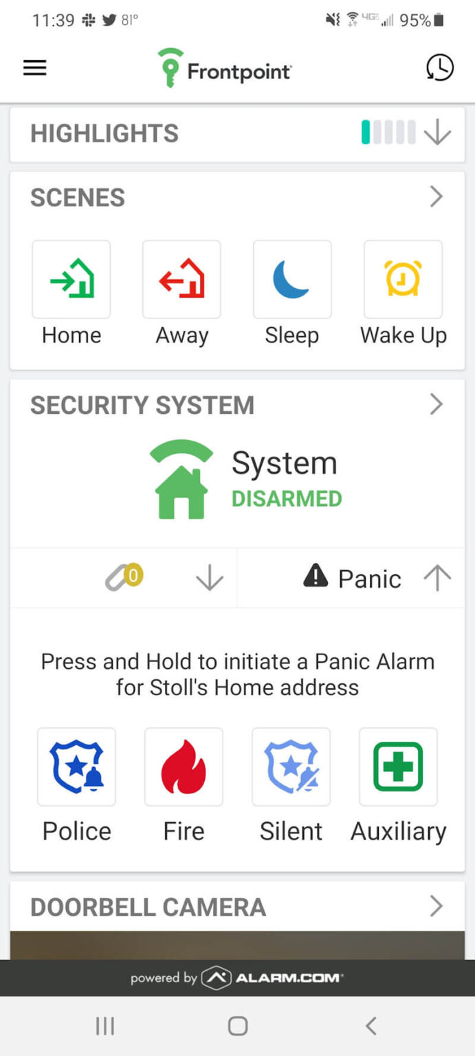 Frontpoint App Review | SafeWise