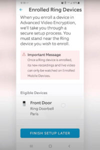 How to Set up End-to-End Encryption on Ring | SafeWise.com
